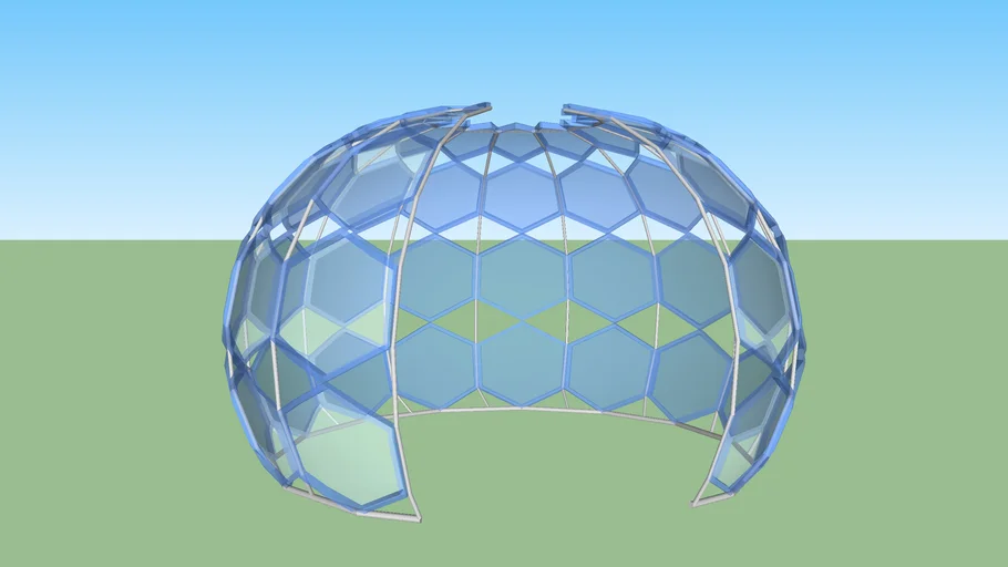 Gazebo -- glass house, plexi | 3D Warehouse