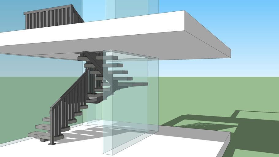 Staircase-customizable | 3D Warehouse