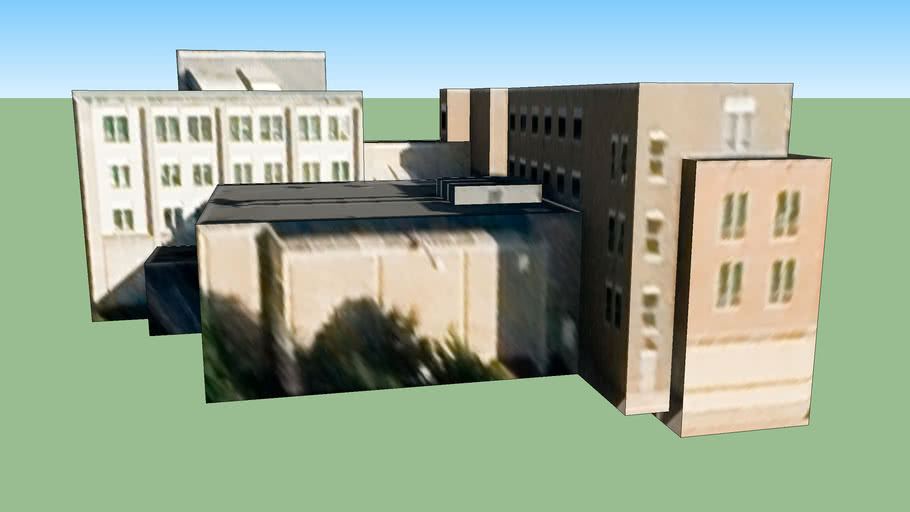 Millis Science Center/Clapp Hall/Schmitt Auditorium | 3D Warehouse