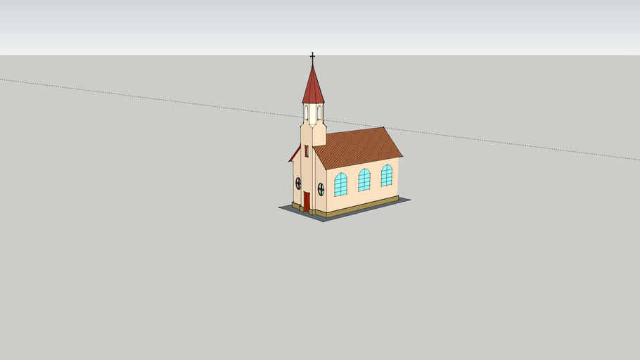 Simple church (Kirche) | 3D Warehouse