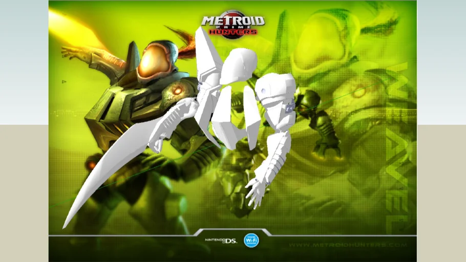 WIP Metroid prime hunters ( Weavel picture) | 3D Warehouse