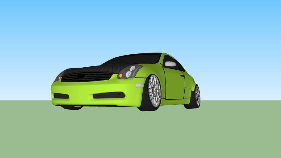 Widebody Infiniti G35 | 3D Warehouse