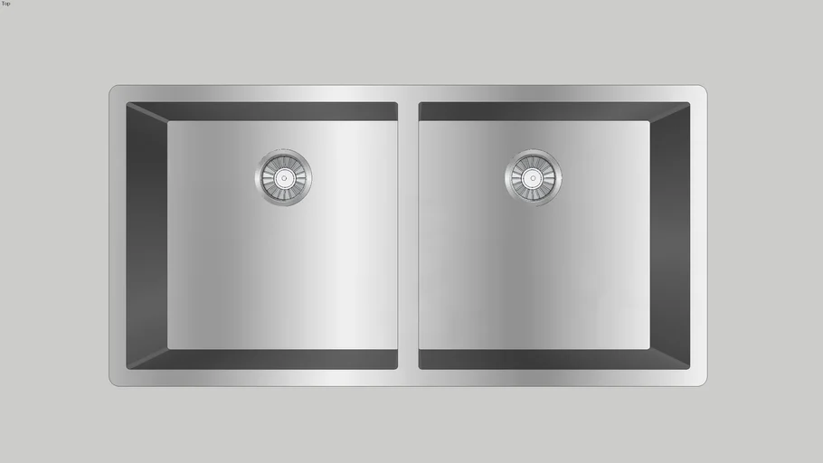 Dubbele Spoelbak | 3D Warehouse