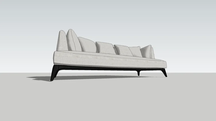 SILLON BLANCO1 | 3D Warehouse