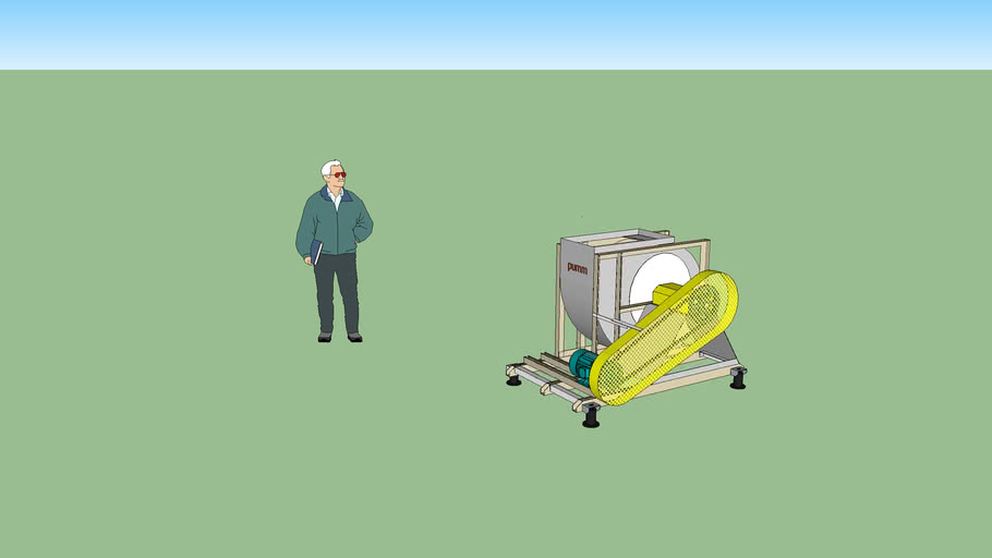 Overhung fan | 3D Warehouse