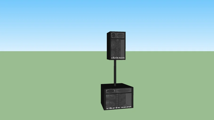 CAIXA DE SOM | 3D Warehouse