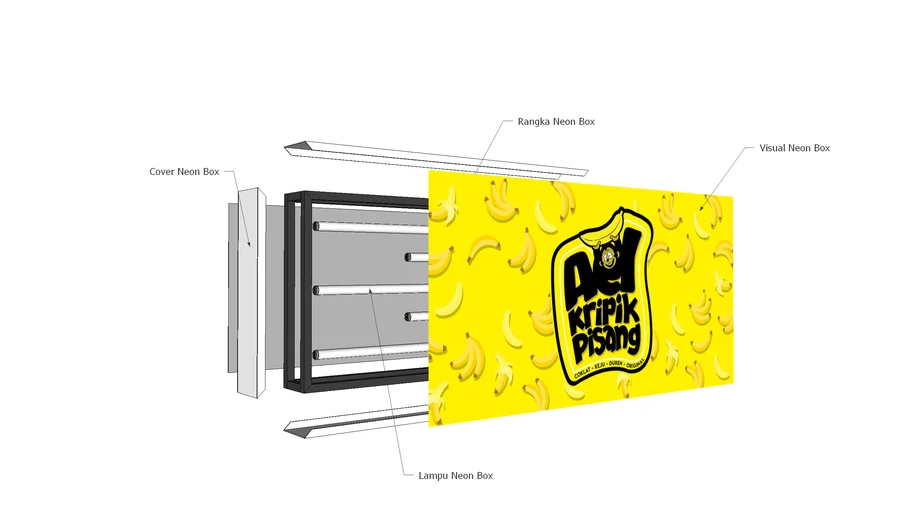 Neon Box | 3D Warehouse