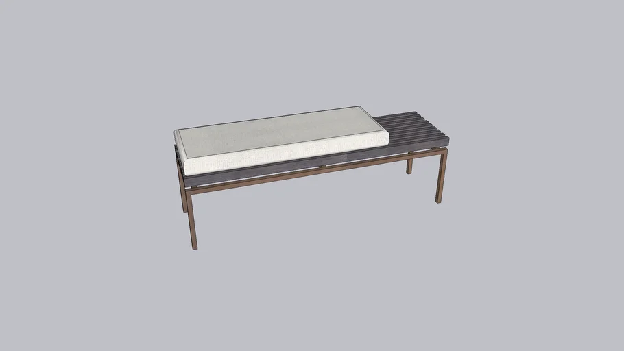 Universal Furniture Bed -Bench | 3D Warehouse