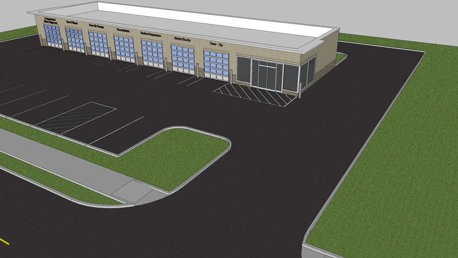 Auto Repair Shop building | 3D Warehouse