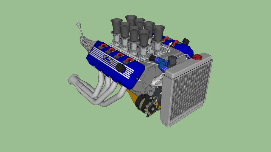 5.4l Ford Modular - NA | 3D Warehouse