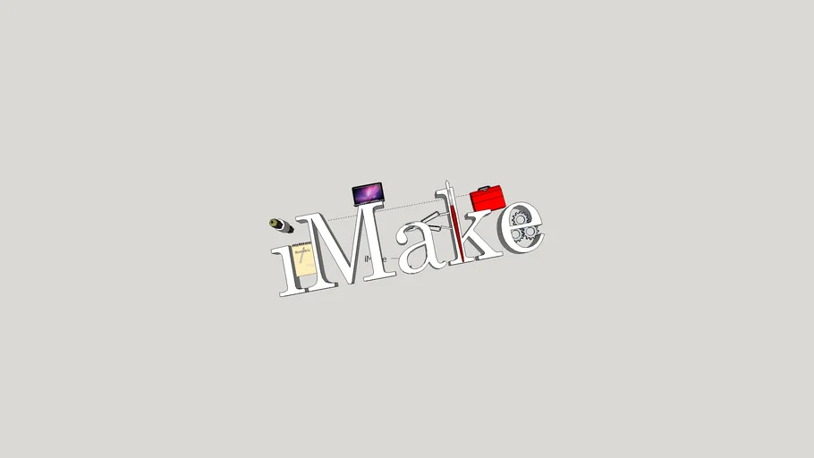 iMake Logo | 3D Warehouse
