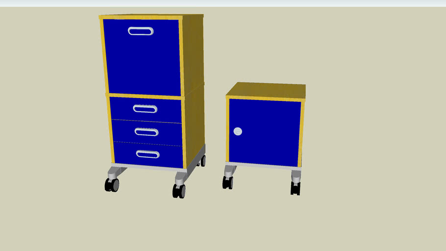 Rollcontainer | 3D Warehouse