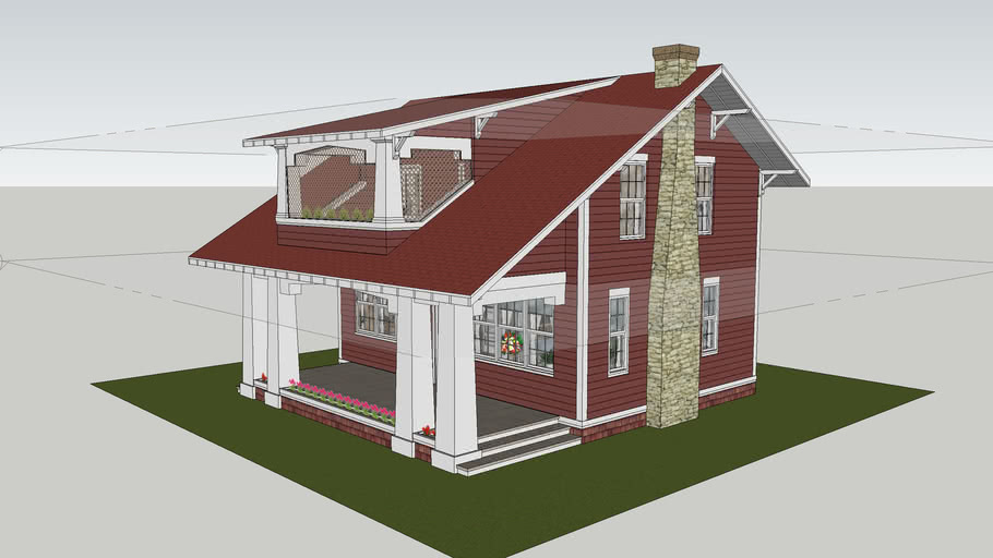 Sears modern home - The Elmwood | 3D Warehouse