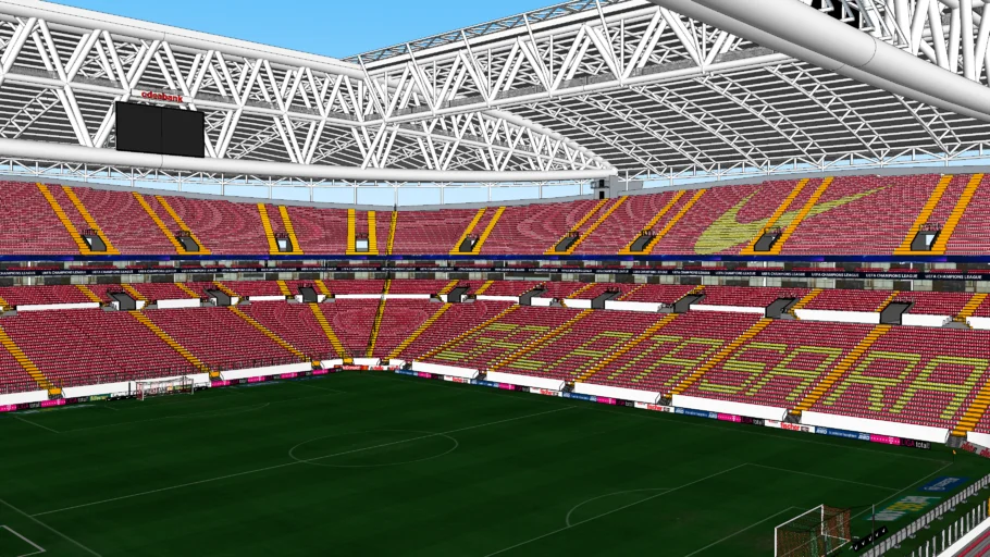 Türk Telekom Stadyumu (Galatasaray) | 3D Warehouse