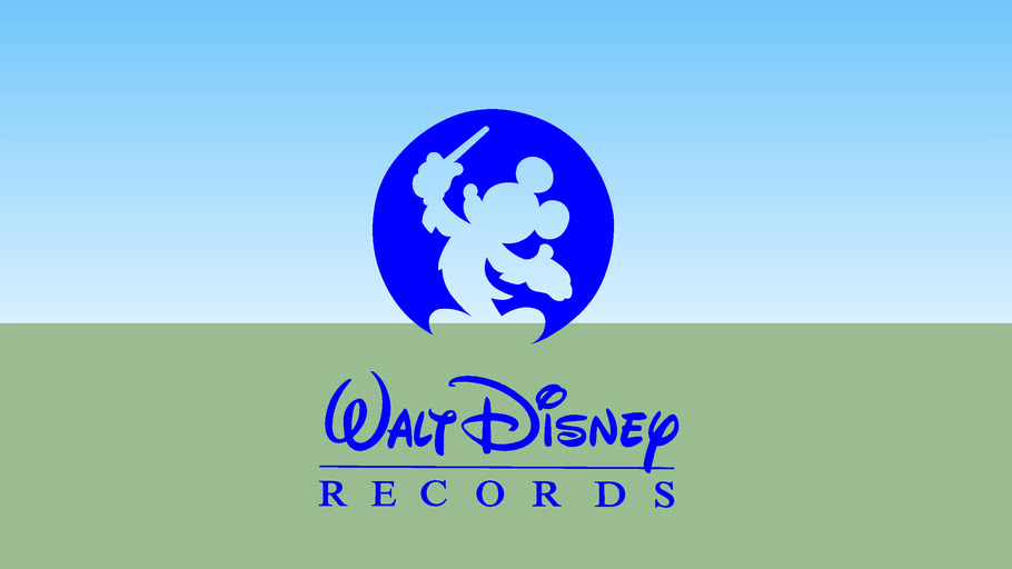 Walt Disney Records Logo | 3D Warehouse