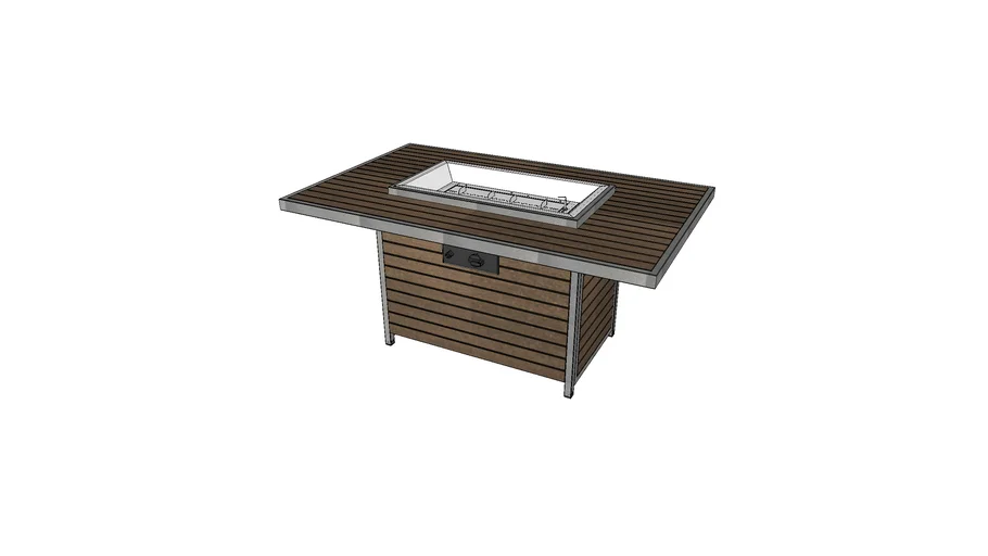 Brooks Fire Table | 3D Warehouse
