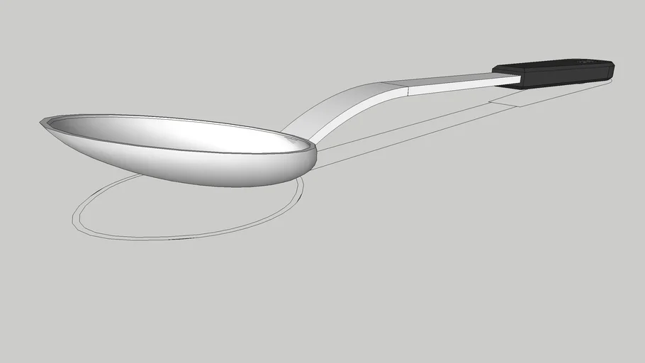 Serving Spoon | 3D Warehouse
