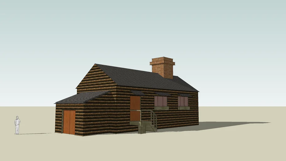 Wood house | 3D Warehouse