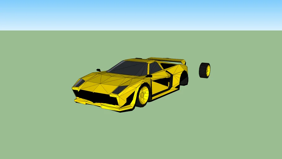 island car from trackmania | 3D Warehouse