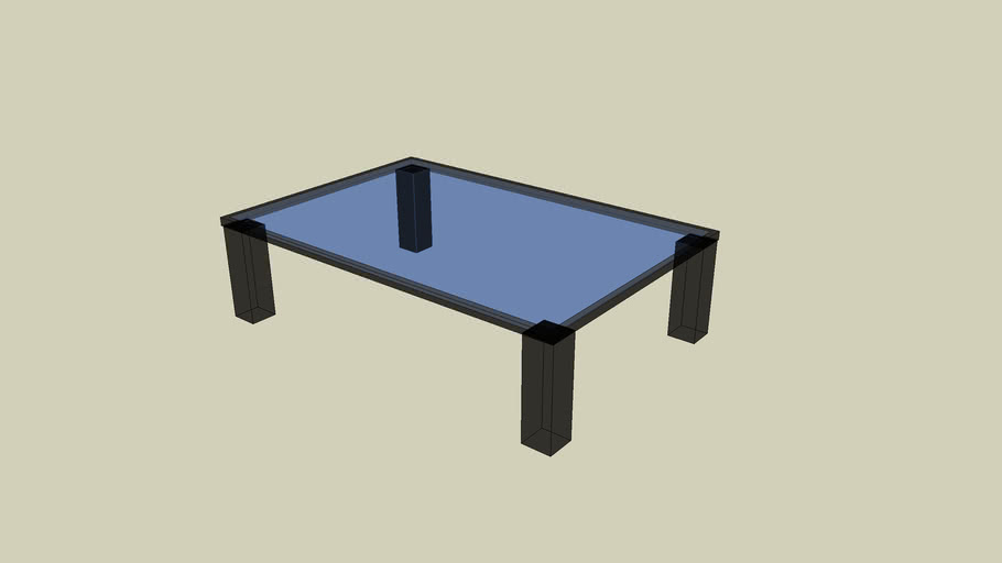 A Glass Table | 3D Warehouse