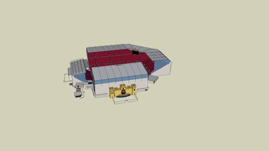 Fictional West Ham united stadium | 3D Warehouse