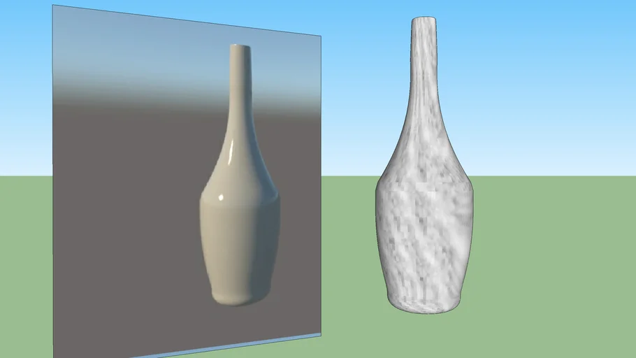 big vase, pot | 3D Warehouse