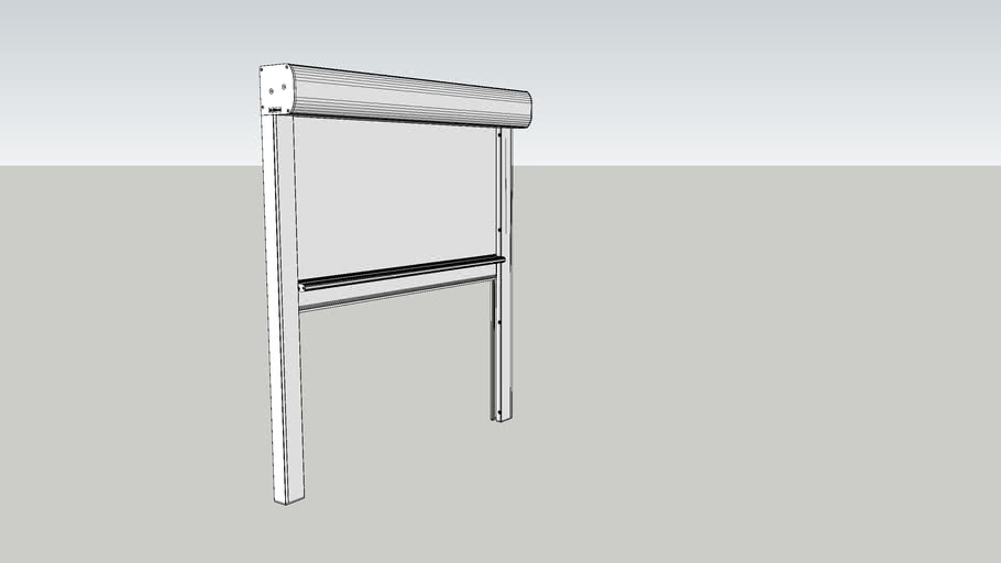 Vertical ZipLine 120 VS1120 - guia ZipLine Slim | 3D Warehouse