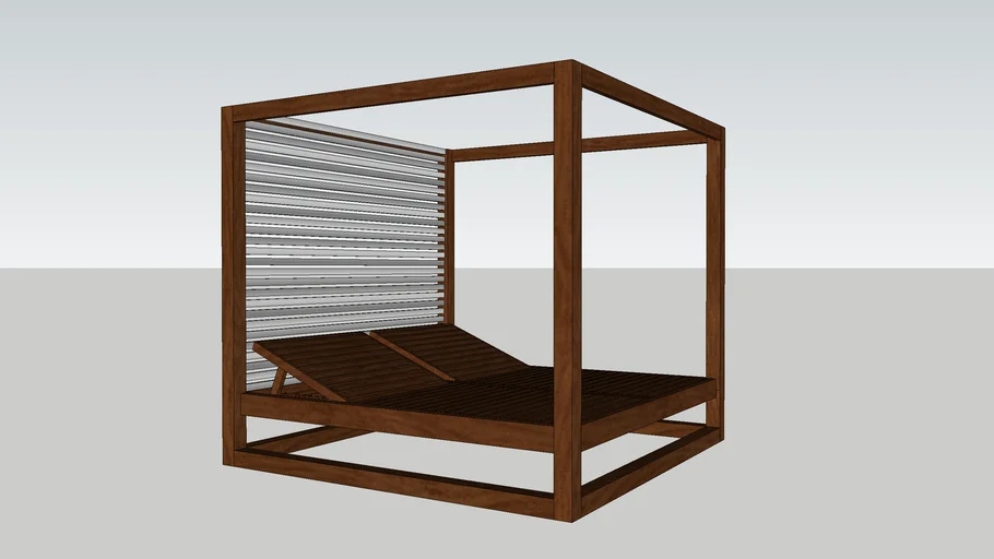 Sun Bed .skp | 3D Warehouse
