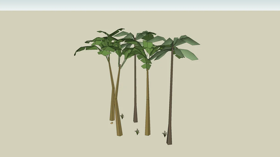 Zoo Foliage Collection 3 | 3D Warehouse