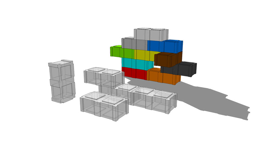 Interlocking Blocks | 3D Warehouse