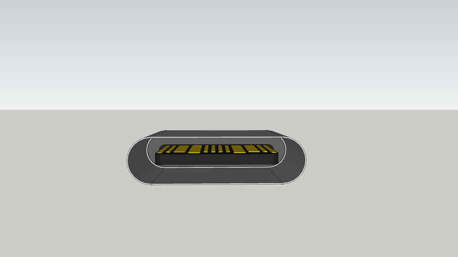 Micro USB type-C | 3D Warehouse