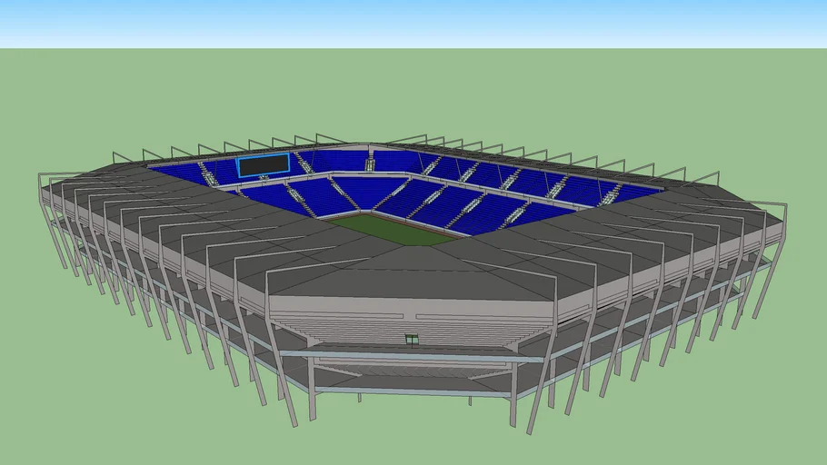 Two tier stadium | 3D Warehouse