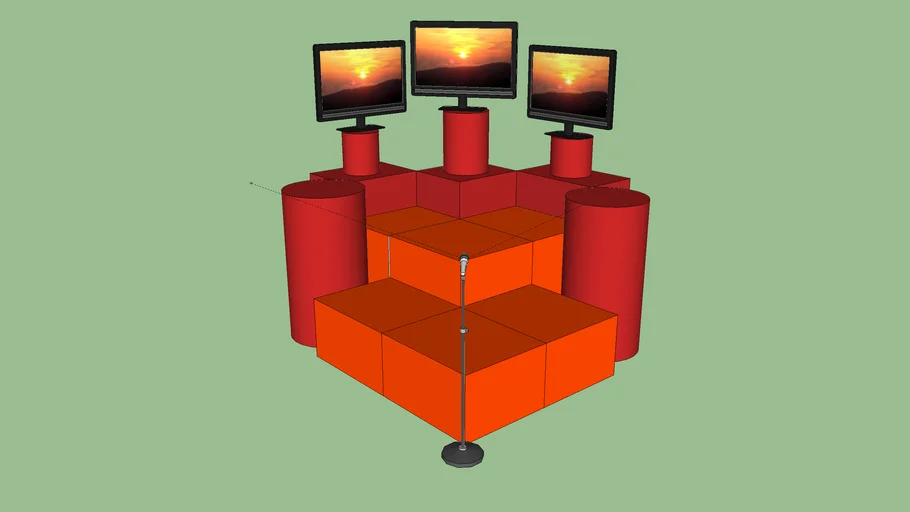 Small Stage | 3D Warehouse