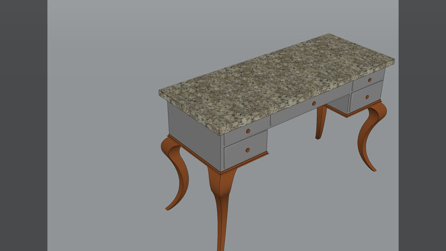 MAKE UP TABLE | 3D Warehouse