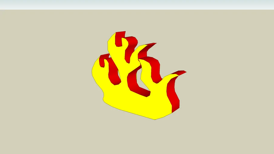 3-D fire | 3D Warehouse