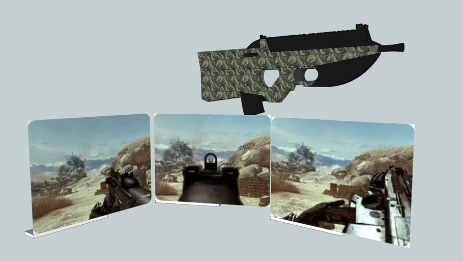 F2000 Woodland Camo | 3D Warehouse