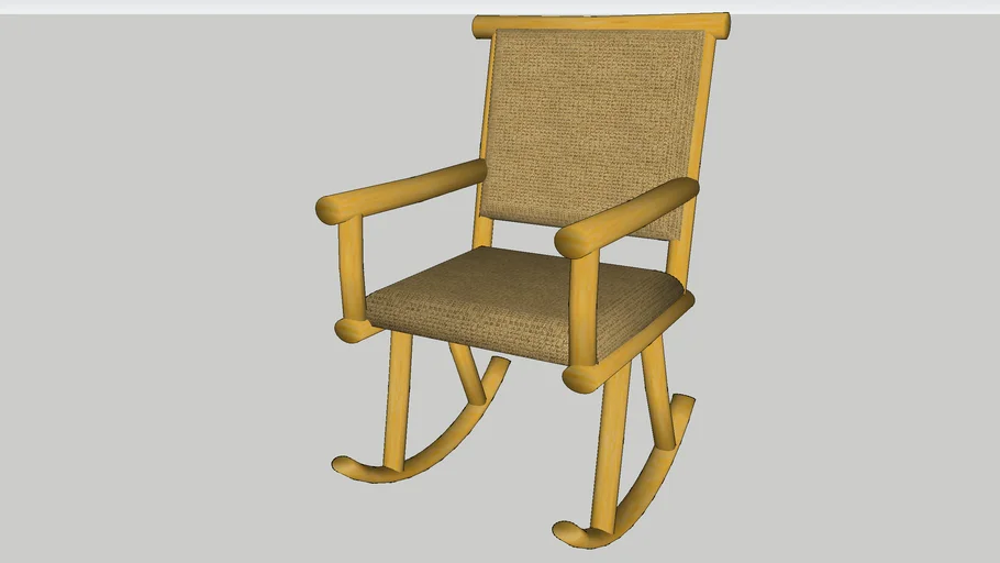 Log Rocking Chair | 3D Warehouse