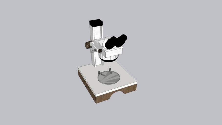Microscópio Binocular - Estereoscópio / Binocular Microscope ...