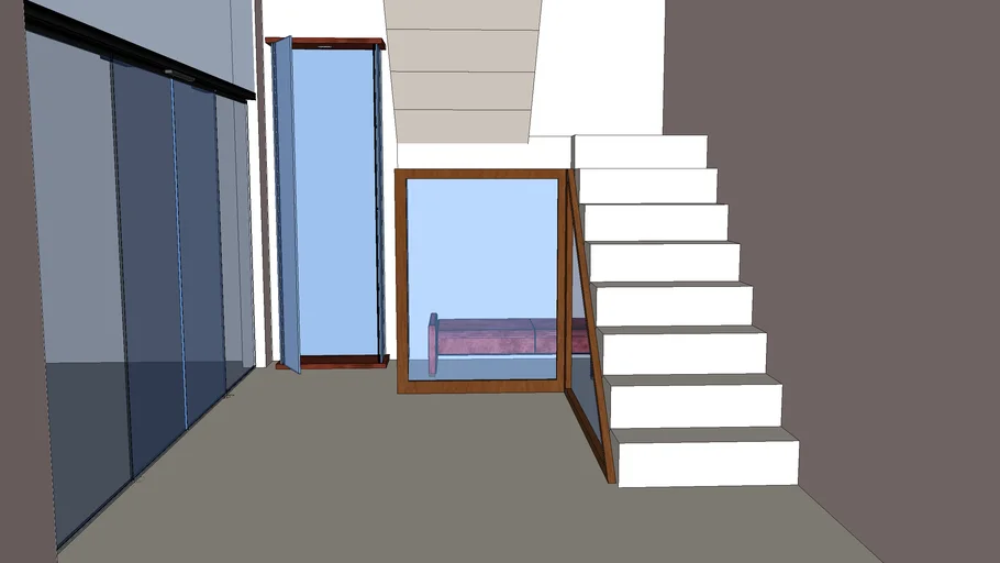 staircase display | 3D Warehouse