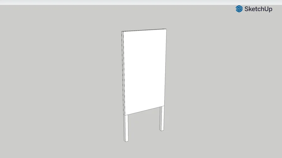 Medium Welcome Sign | 3D Warehouse