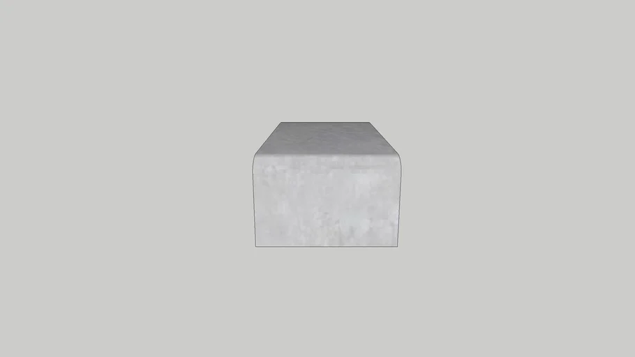 Concrete Block 15 Degrees | 3D Warehouse