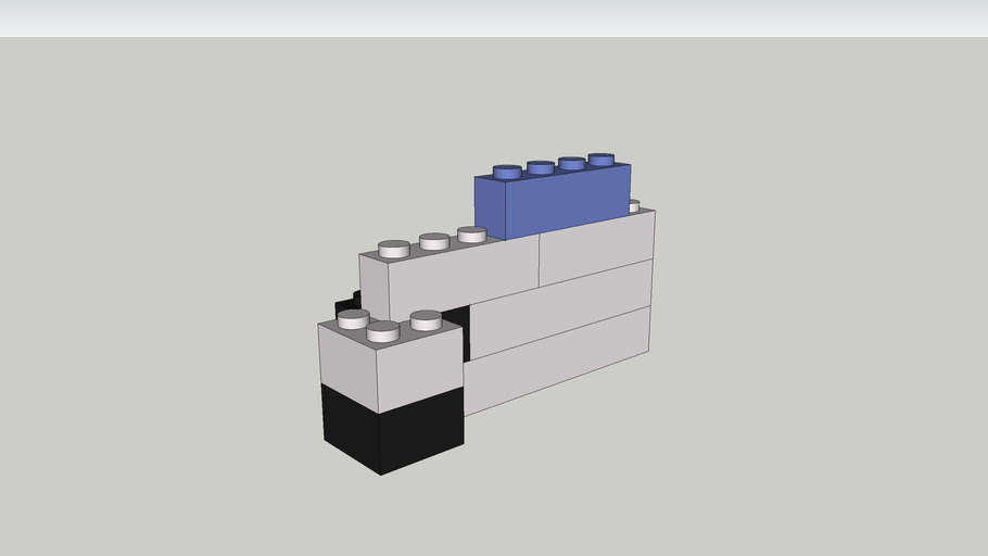 Small LEGO sculpture | 3D Warehouse