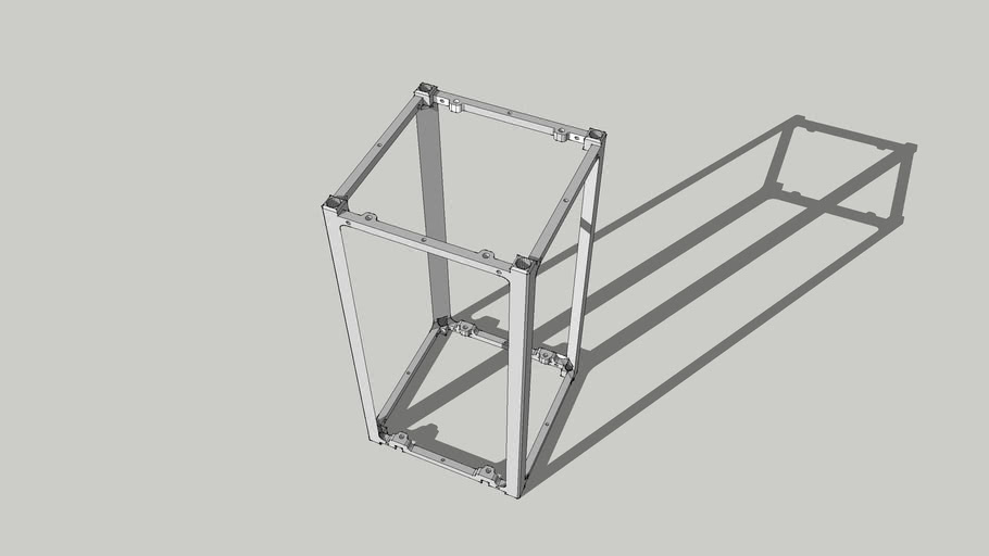 2U CubeSat Frame | 3D Warehouse