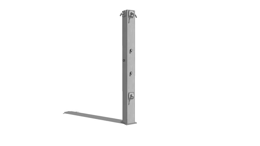 Acorn Shower-Ware900 Series Outdoor Shower | 3D Warehouse