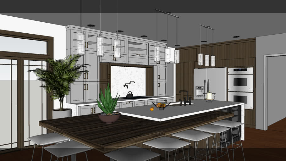 Traditional kitchen | 3D Warehouse