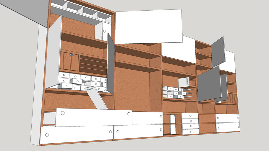bookcase | 3D Warehouse