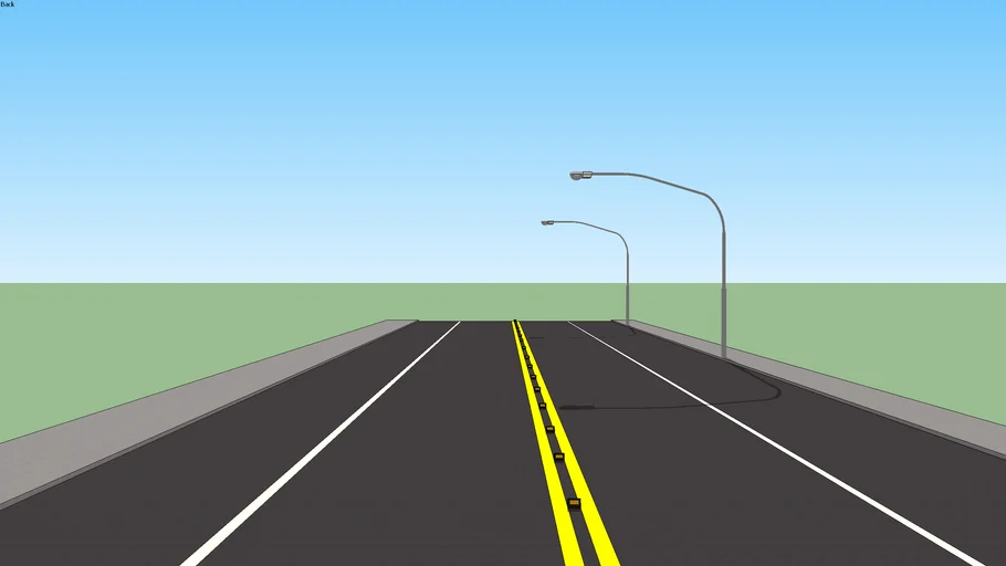 Wide double hand fairway | 3D Warehouse