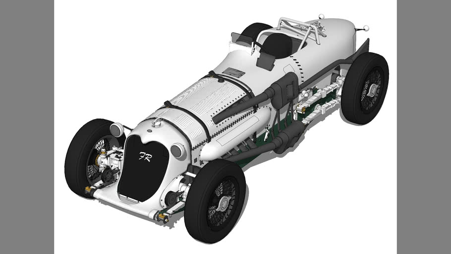 1933 Napier Napier-Railton | 3D Warehouse