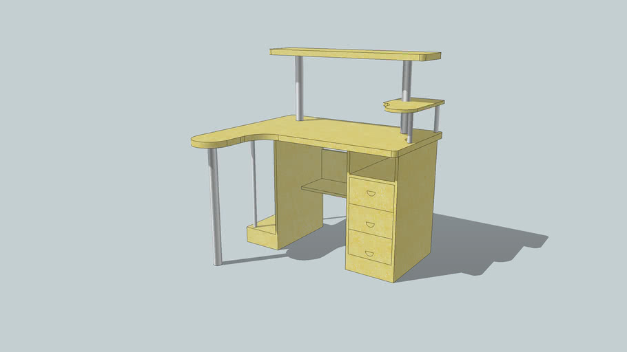 Computer Table | 3D Warehouse