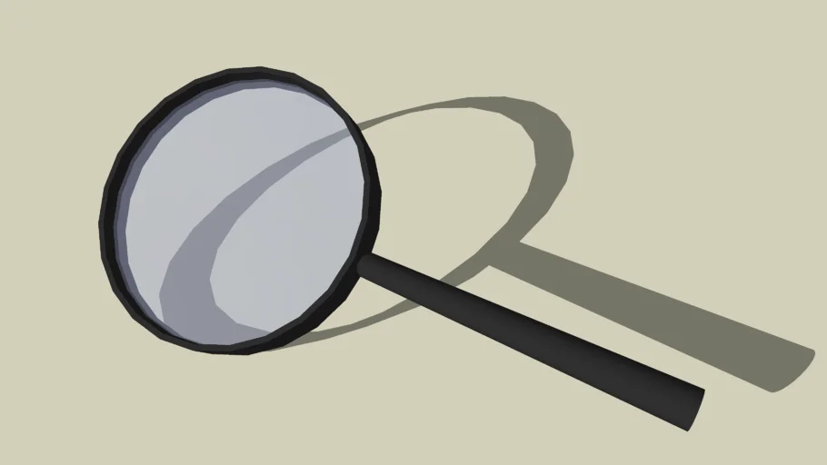 Magnifying Glass | 3D Warehouse